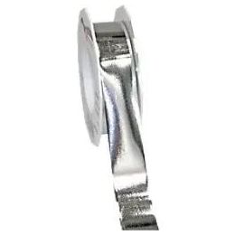 PRÄSENT PRAESENT Ringelband 1882525-631 Silber 25 mm x 25 m 4 Stück