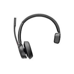 HP Poly Voyager Kabellos Headset Kopfb&uuml;gel Mit Bluetooth Mit Mikrofon Mono 4310 Schwarz