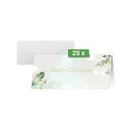 Sigel Weihnachtskarte 21,1 x 22,1 cm Mehrfarbig 50 Stück