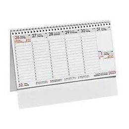 timeLine Schreibtisch-Kalender 2026 1 Woche pro Seite Deutsch, Englisch 29 (B) x 21 (H) cm Mehrfarbig