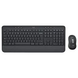 Logitech Business Keyboard und Maus Kabellos QWERTZ mit Bluetooth Graphit MK650