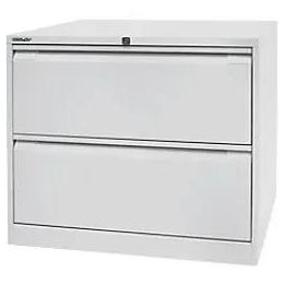 Bisley Hängeregistraturschrank Original 2 Schübe Lichtgrau 800 x 622 x 711 mm