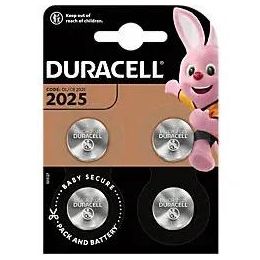 Duracell Knopfzelle Speciality CR2025 CR2025 165 mAh Lithium-Mangandioxid (Li-MnO2) 3 V 4 4 St&uuml;ck