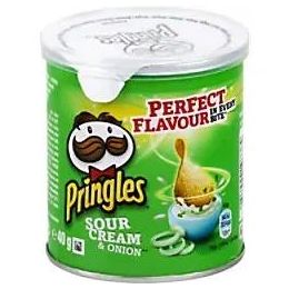 Pringles Sour Cream & Onion Chips 12 Stück à 40 g