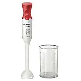 Bosch Stabmixer MSM64010 450 W Kunststoff Rot, Weiß