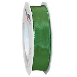 PRÄSENT PRAESENT Seidenband 4642525-137 Immergrün 25 mm x 25 m 2 Stück
