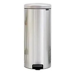 Brabantia Edelstahl Treteimer 30 L 29,3 (B) x 38 (T) x 67,9 (H) cm Silber