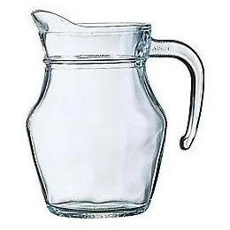 Wasserkanne Glas 500 ml Transparent 12 St&uuml;ck