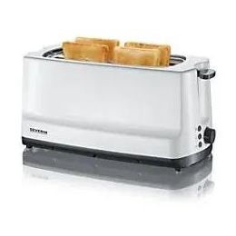 Severin Toaster Grau, Weiß Edelstahl 1400 W AT 2234