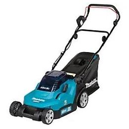 Makita Akku-Rasenmäher 40 L 36 V Blau, Schwarz DLM382Z