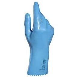 Mapa Professional Type B 300 Nicht Einweg Chemikalienschutzhandschuhe Latex Ungepudert Größe 9 Blau 2 Handschuhe