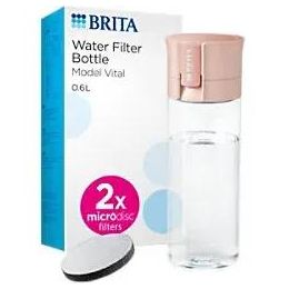 Brita Vital Wasserfilterflasche Orange 0,6 L