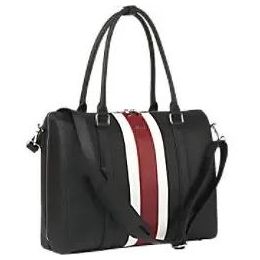SOCHA Laptoptasche 17,3" Kunstleder Schwarz 44 x 14 x 32 cm