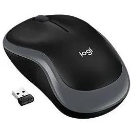 Logitech Maus M185 Grau, Schwarz