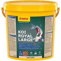 Sera Koi Royal Large Teich-Fischfutter 10 L