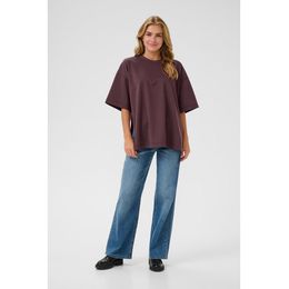 Kaffe Shirt in Braun - 47% | Größe XL | Damen-tops