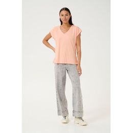 Kaffe Shirt in Orange - 62% | Größe L | Damen-tops