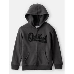 Oshkosh Sweatjacke in Anthrazit - 45% | Größe 122 | Kinder-sweatshirts-jacken