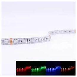 Strip RGBA Amber 24V LED Streifen 5M 15W/m 60LED/m 12mm IP20 Farbwechsel RGB+200...