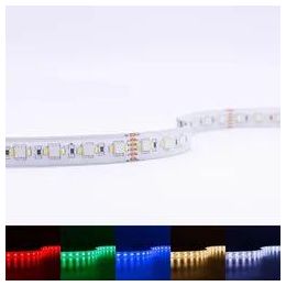 Strip 24V LED Streifen 5M 25,5W/m 180LED/m 15mm - Lichtfarbe: RGB+CCT - Schutzar...