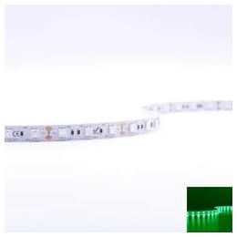 Strip 12V 5M 14,4W/m 60LED/m 10mm - Lichtfarbe: Grün - Schutzart: IP20