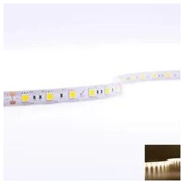 Strip 24V LED Streifen 5M 14,4W/m 60LED/m 10mm - Lichtfarbe: Warmweiß 3000K - Sc...
