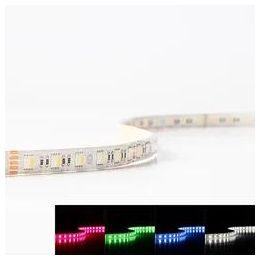 Strip 24V LED Streifen 7,5M 17W/m 72LED/m 10mm Farbwechsel - Lichtfarbe: RGB+400...
