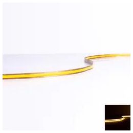 COB 12V Free Cut LED Streifen 5M 10W/m 528LED/m 8mm IP20 - Lichtfarbe: Super War...
