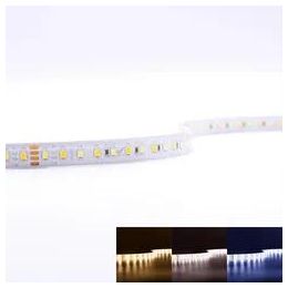 Strip 24V LED Streifen 5M 18W/m 120LED/m 12mm - Lichtfarbe: CCT 2700-6000K - Sch...