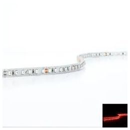 Strip 24V LED Streifen 5M 9,6W/m 120LED/m 8mm - Lichtfarbe: Rot - Schutzart: IP2...