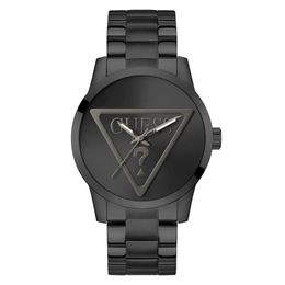 Guess Uhren - Quarz-Analoguhr Badge - Gr. unisize - in Schwarz - f&uuml;r Damen
