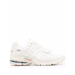 New Balance Low-Top Sneaker - Low-Profile Suede And Textile Lifestyle Sneakers - Gr. 12 - in Wei&szlig; - f&uuml;r Damen