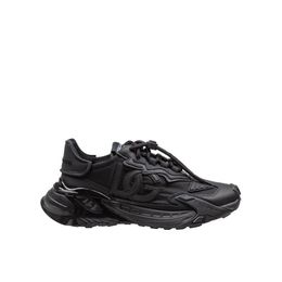 Dolce & Gabbana Dolce&Gabbana Low-Top Sneaker - Day Faster Fabric Sneakers In Black - Gr. 37 (EU) - in Schwarz - f&uuml;r Damen