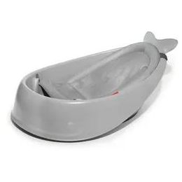Babybadewanne SKIP HOP "Moby, grau", Baby, grau, Badewannen