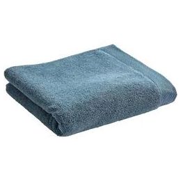 Handtücher Christy "LUXE", blau (denim), B:50cm L:100cm, Walkfrottier, Obermaterial: 100% Baumwolle, Handtücher, Luxus Handtücher in Premium Qualität mit 730g/m2, 50x100cm, 2er Set