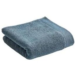 Gästehandtücher Christy "LUXE", blau (denim), B:40cm L:76cm, Walkfrottier, Obermaterial: 100% Baumwolle, Handtücher, Luxus Gästetücher in Premium Qualität mit 730g/m2, 40x76cm, 6er Set