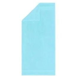 Handtücher Egeria "Manhatten Gold", blau (light blau), B:50cm L:100cm, Frottier, Obermaterial: 100% Baumwolle, Handtücher, Uni Programm mit Streifenbordüre, reine Baumwolle