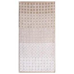 Handtücher Egeria "Kaya", beige, B:50cm L:100cm, Jacquard-Walkfrottier, Obermaterial: 100% Baumwolle, Handtücher, graphisches Dessin, 100% Baumwolle