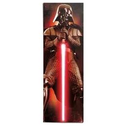 Poster Reinders "Star Wars - classic darth vader", rot (farbe bild(er): rot), B:53cm H:158cm T:0,1cm, Papier, Bilder