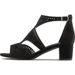 Lascana Damen Riemchensandalette schwarz Gr&ouml;&szlig;e 40