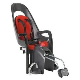 Fahrradkindersitz Hamax "Caress", grau (grau, rot), Kindersitze, KinderB:29,5cm H:95cm, B:29,5cm H:95cm