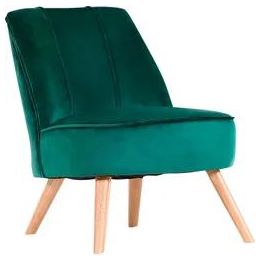 Loungesessel GUTMANN FACTORY "Fred", grün, T:70cm, Sessel