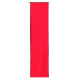 Schiebegardine WIRTH "Umea" Gr. 1, rot, B:60cm H:145cm, Jacquard, Polyester, Gardinen