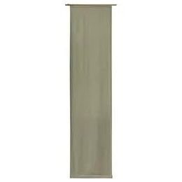 Schiebegardine WIRTH "Umea" Gr. 3, grau (dunkelgrau), B:60cm H:225cm, Jacquard, Polyester, Gardinen