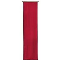 Schiebegardine WIRTH "Westport" Gr. 3, rot, B:60cm H:225cm, Jacquard, Polyester, Gardinen