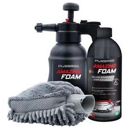 Media Shop Auto-Reinigungsmittel MEDIASHOP "Platinum Amazing Foam", schwarz, 1.000ml, Reinigungsmittel, inkl. Sprühflasche und Handschuh