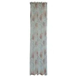 Vorhang HOMING "Adeon" Gr. 1, rot (ziegelrot), B:140cm H:245cm, Polyester, Gardinen, Fertigschal Adeon