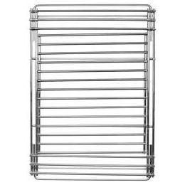 Grillrost Tepro, silber (silberfarben), B:39cm H:1,7cm L:28cm, Edelstahl, Grillroste, verchromt, 28 x 39 cm