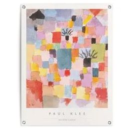 Poster Reinders "Paul Klee II", bunt (farbe bild(er): bunt), B:60cm H:80cm T:0,1cm, Leinwand, Bilder, Outdoor für Garten oder Balkon