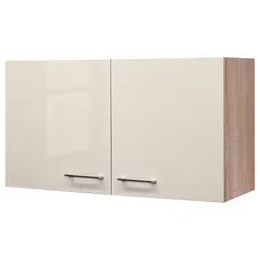 Hängeschrank Flex-Well "Nepal", braun (kaschmir glanz, sonoma eiche), B:100cm H:54,8cm T:32cm, Holzwerkstoff, Schränke, (B x H x T) 100 x 54,8 x 32 cm
